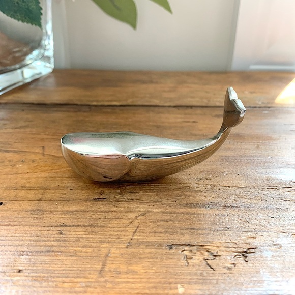 Dansk | Accents | Vintage Dansk Silver Plate Whale Paperweight | Poshmark